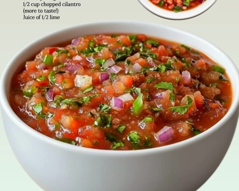 Best Homemade Salsa – Post Recipe