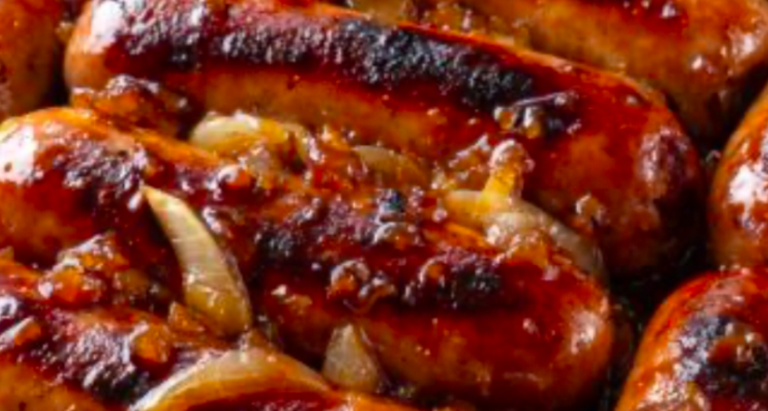 Oven-Baked Honey Garlic Sausages – Post Recipe